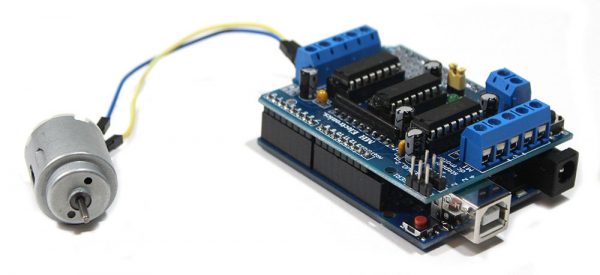Arduino L293D Motor Driver Shield Tutorial - ElectroPeak