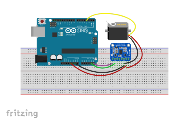 How to Use GY511 module with Arduino [And Make a Digital Compass]