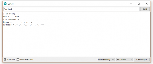 Morse Code Communication Using Arduino - Morse Code Translator