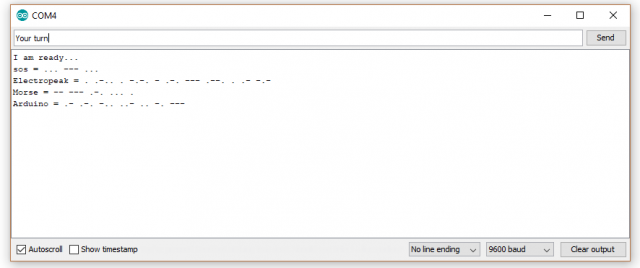 Morse Code Communication Using Arduino - Morse Code Translator