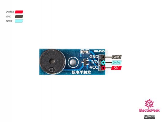 How to Interface A Passive Buzzer Module with Arduino - ElectroPeak