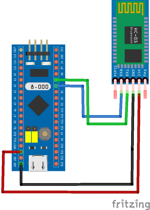 Serial Communication Between Stm32f103c8 And Arduino