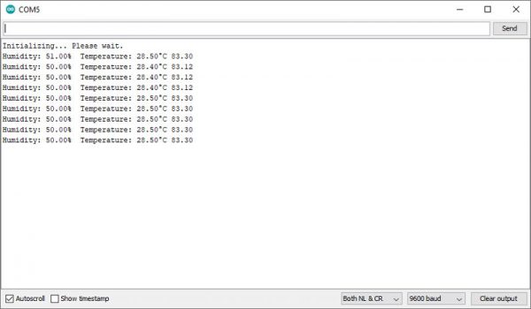 Interfacing DHT11 Temperature Humidity Sensor with Arduino -Electropeak