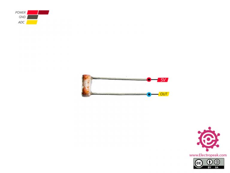 Interfacing Photoresistor (LDR) Sensor with Arduino - Electropeak