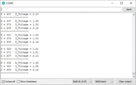 Interfacing MMA7361 Accelerometer Module with Arduino - Electropeak