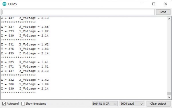 Interfacing MMA7361 Accelerometer Module with Arduino - Electropeak