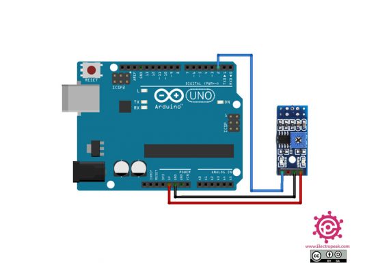 Interfacing Tcrt5000 Infrared Line Tracking Sensor With Arduino