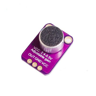 Interfacing MAX4466 Microphone Module with Arduino - Electropeak