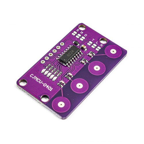 Interfacing 4 Bit Button Capacitive Touch Sensor With Arduino Electropeak 7698