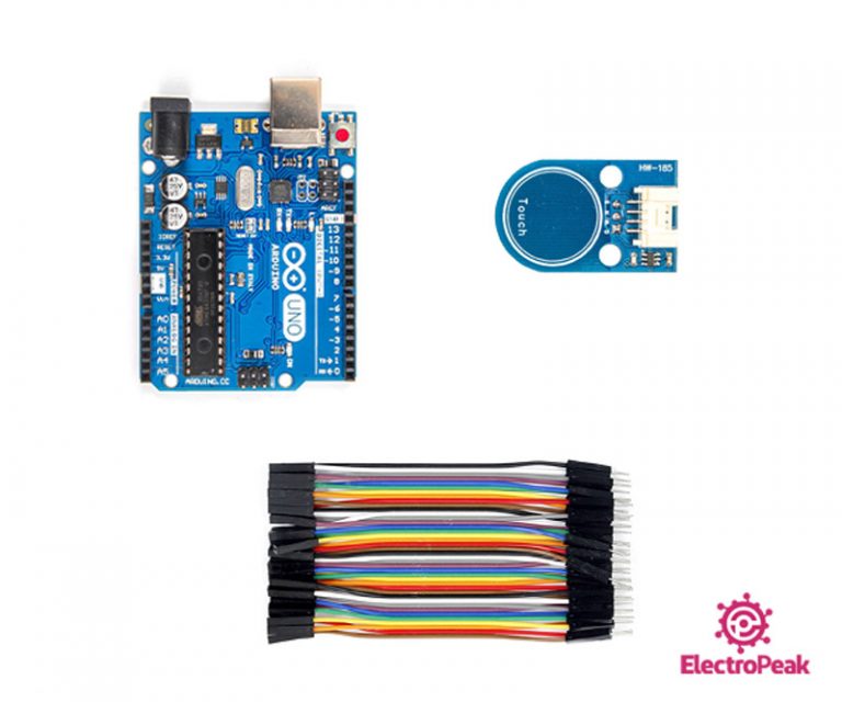 Interfacing Touch Double Sided Switch Module With Arduino Electropeak