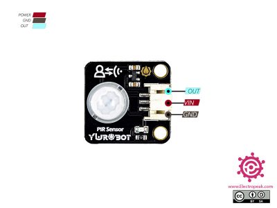 Interfacing YwRobot PIR Motion Sensor Module with Arduino - Electropeak