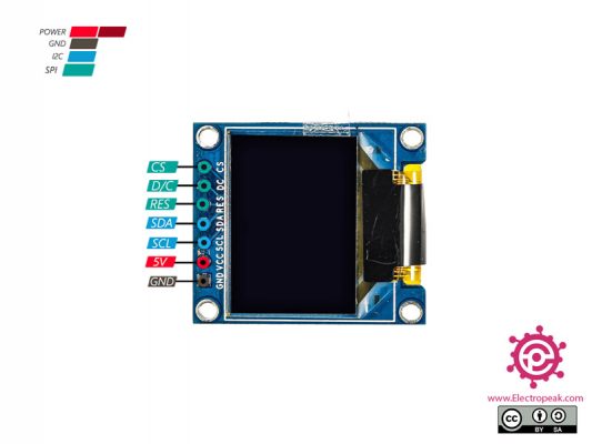 Interfacing 095 Inch Oled I2c Display With Arduino Electropeak