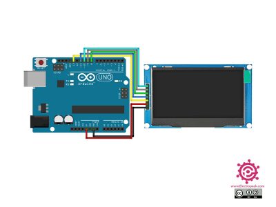 Interfacing 2.42 INCH OLED SPI/I2C Display Module with Arduino