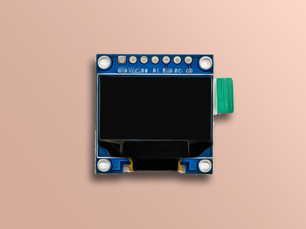 Interfacing 0 96 Inch SPI OLED Display Module With Arduino Electropeak