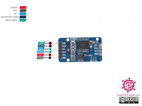Interfacing DS3231 Real Time Clock RTC Module with Arduino-Electropeak