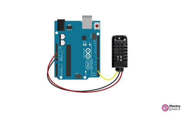 Interfacing Am2301dht21 Temperature And Humidity Sensor With Arduino 8886