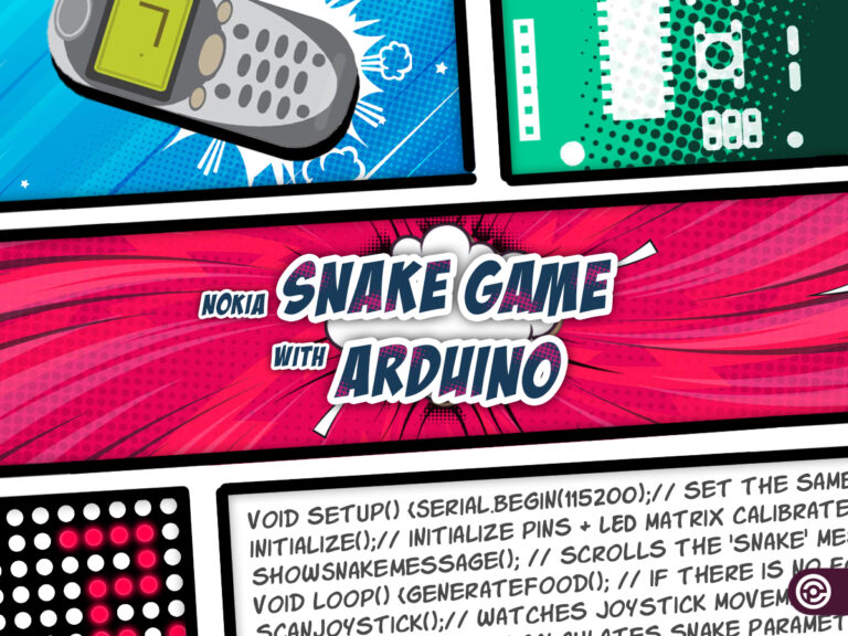 Nokia Snake Game On Arduino [3 Steps with Pictures] - Electropeak