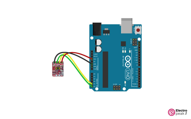 Interfacing VL53LXX Laser-Ranging Module with Arduino - Electropeak