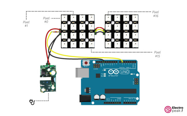 Ws2812 Leds How To Control And Interface Neopixels With Arduino 