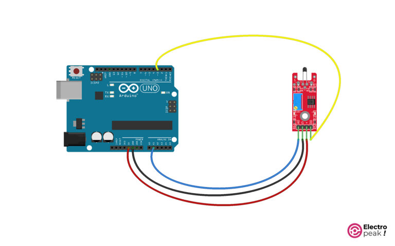 Interfacing KY-028 Temperature Sensor Module with Arduino - Electropeak Interfacing KY-028 Temperature Sensor Module with Arduino - Electropeak