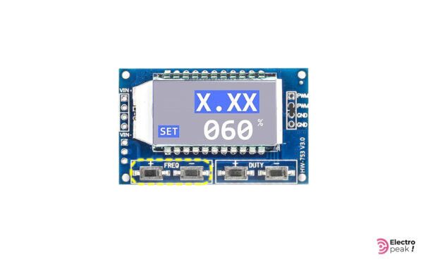How To Use Xy Lpwm Pwm Signal Generator Module Electropeak