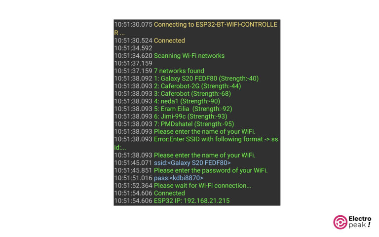 ESP32: Setup Wifi Connection Using Bluetooth [3 Steps] - Electropeak