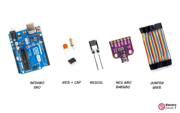 How to Interface the HR202L Humidity Sensor with Arduino - Electropeak