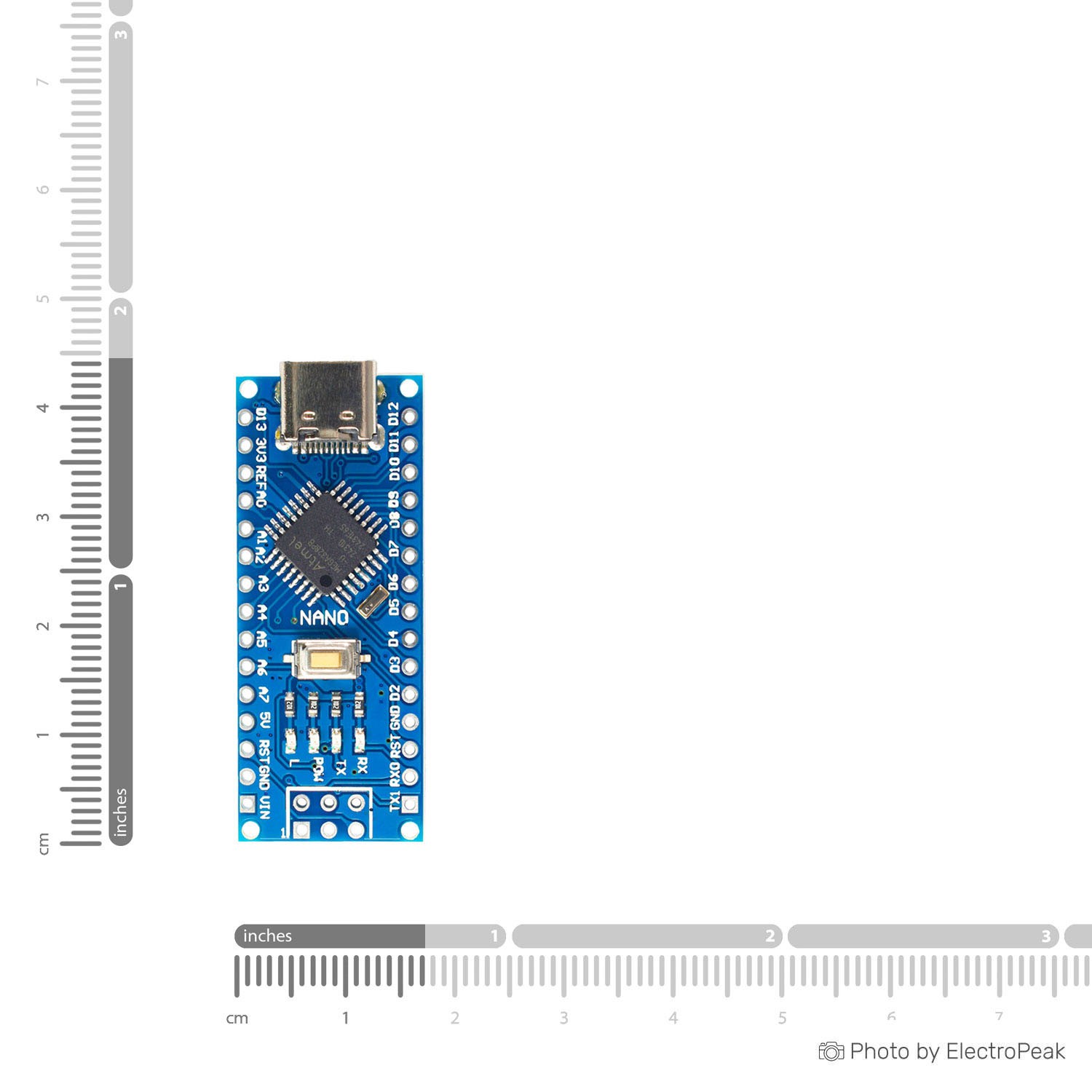 Arduino Nano USB-Type-C (Clone) - ElectroPeak